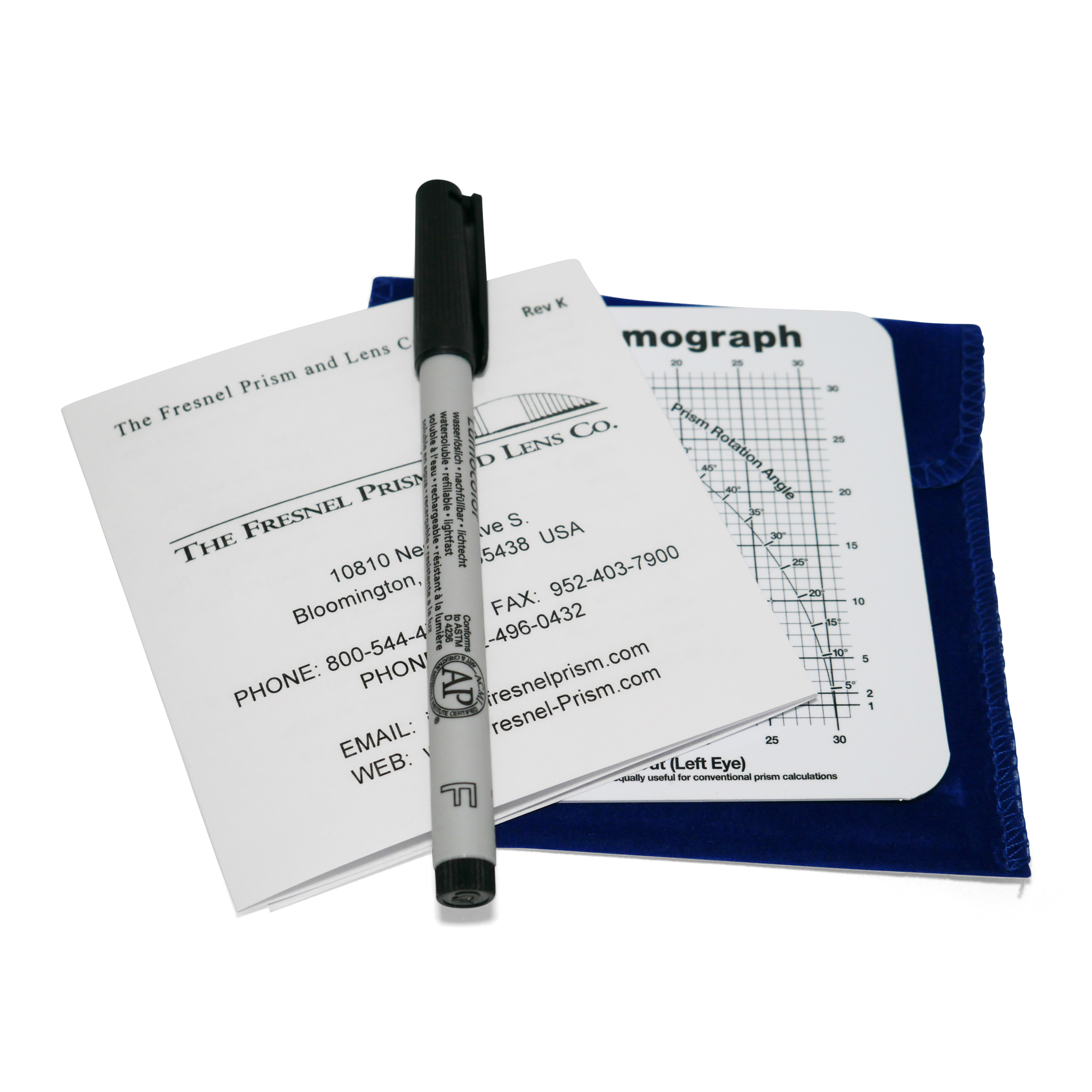 Prism Nomograph for Press-On™ Prisms - Eagle Eye Store